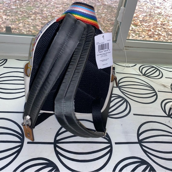 Coach | Bags | Nwt Coach Mini Court Backpack In Signature ...